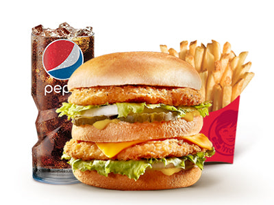 Chicken Big Stack Meal – Wendy's Kuwait